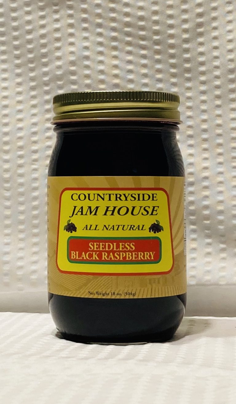Seedless Black Raspberry Jam → Blackberry Hill Farms Jams, Jellies, and ...