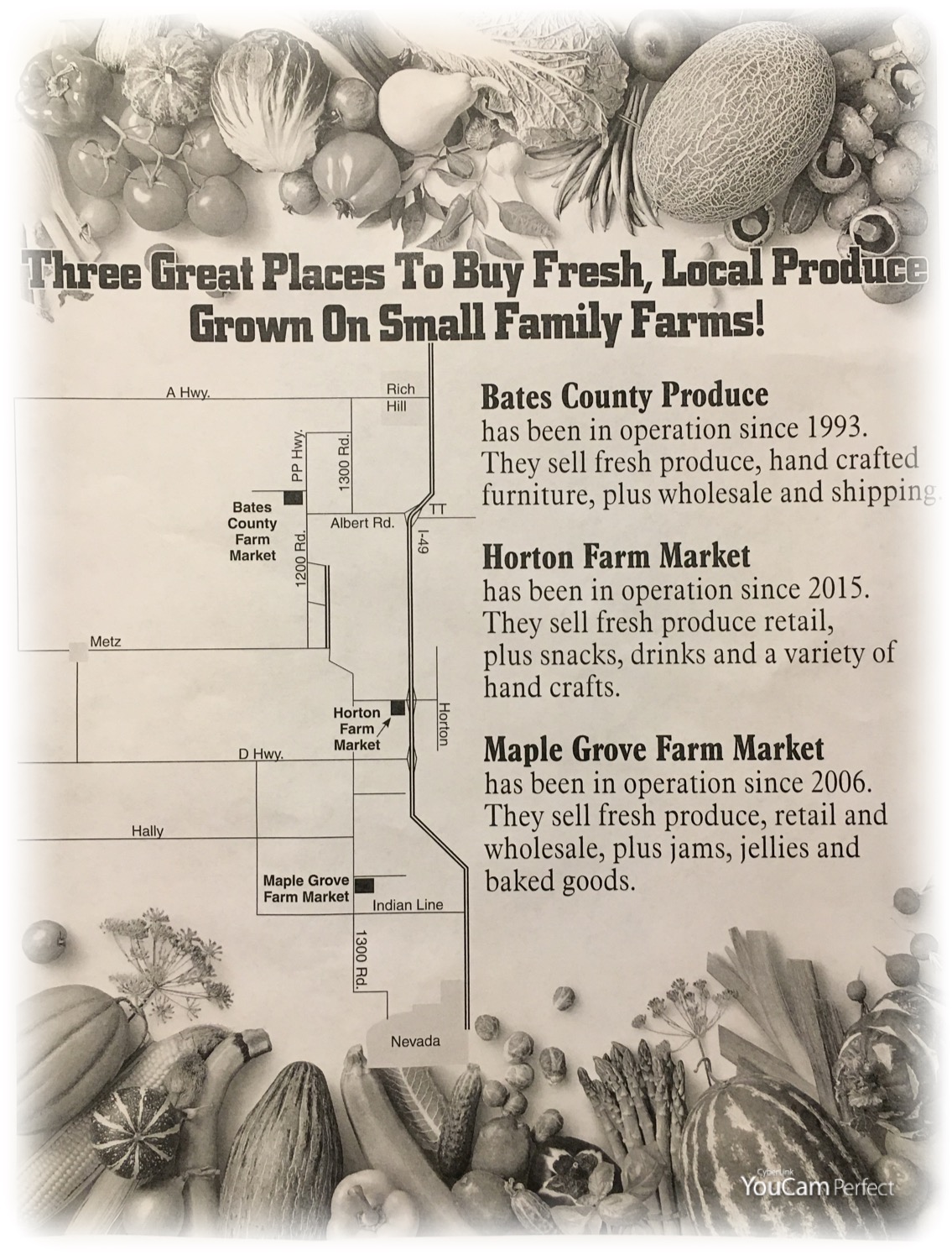 Mennonite Farm Market Map → Koehn Family Produce