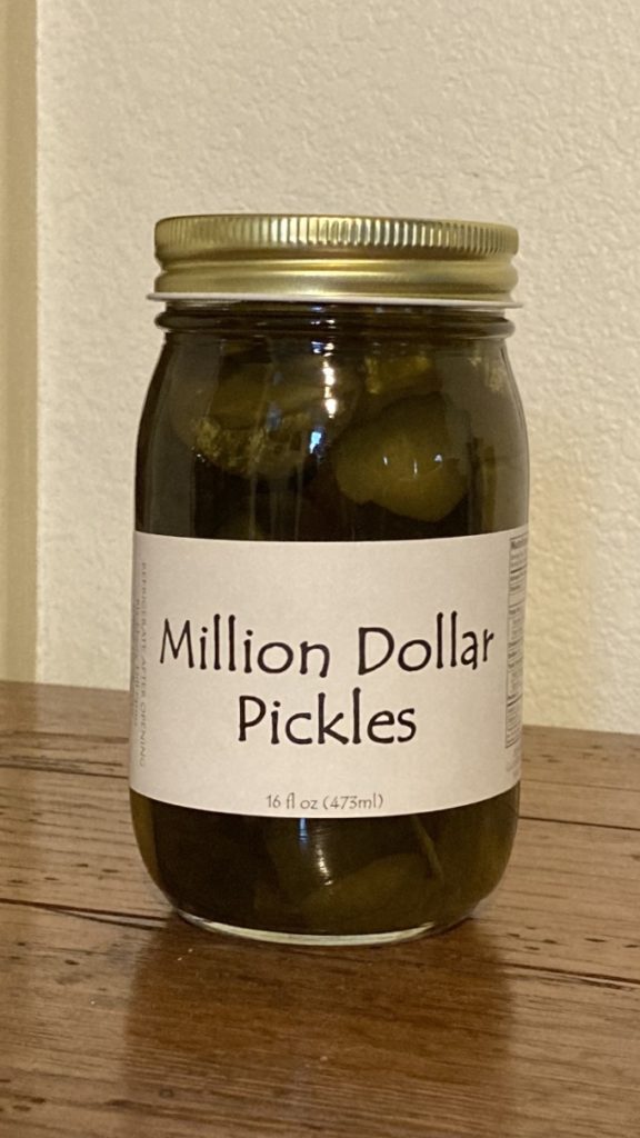Million Dollar Pickles → Blackberry Hill Farms Jams, Jellies, and ...